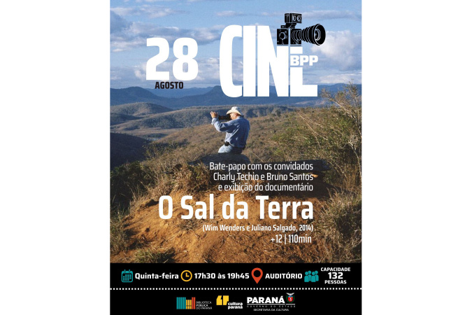 Cine BPP exibe documentário "O Sal da Terra", sobre Sebastião Salgado ...